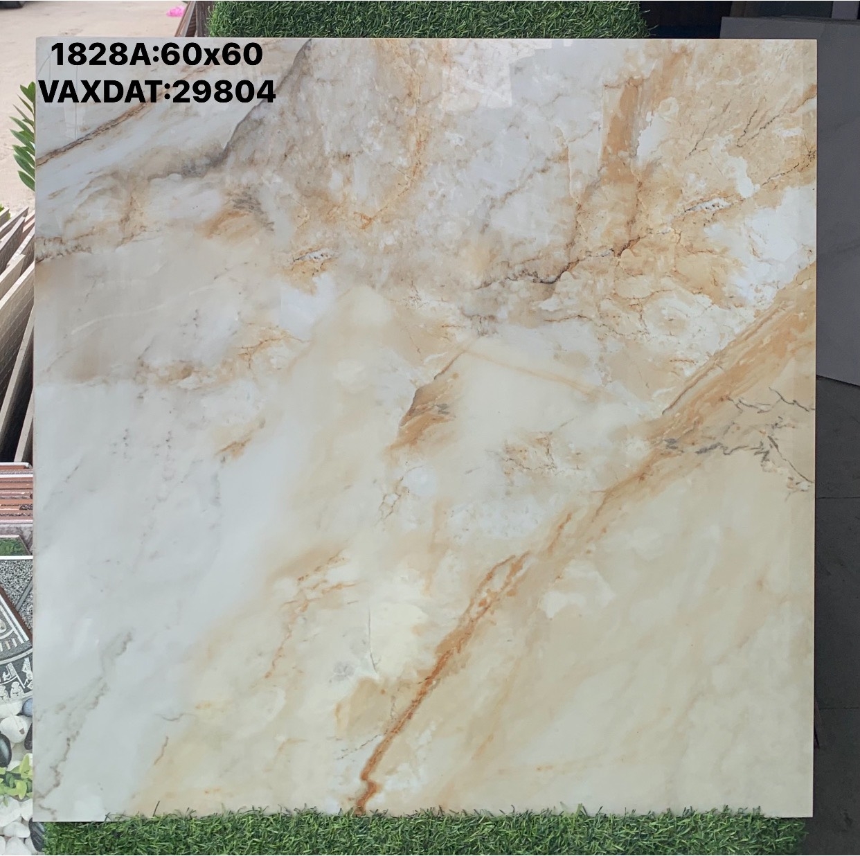 Gạch ốp lát marble đá granite 60x60 mã 29804 tại Cà Mau hàng Việt Nam